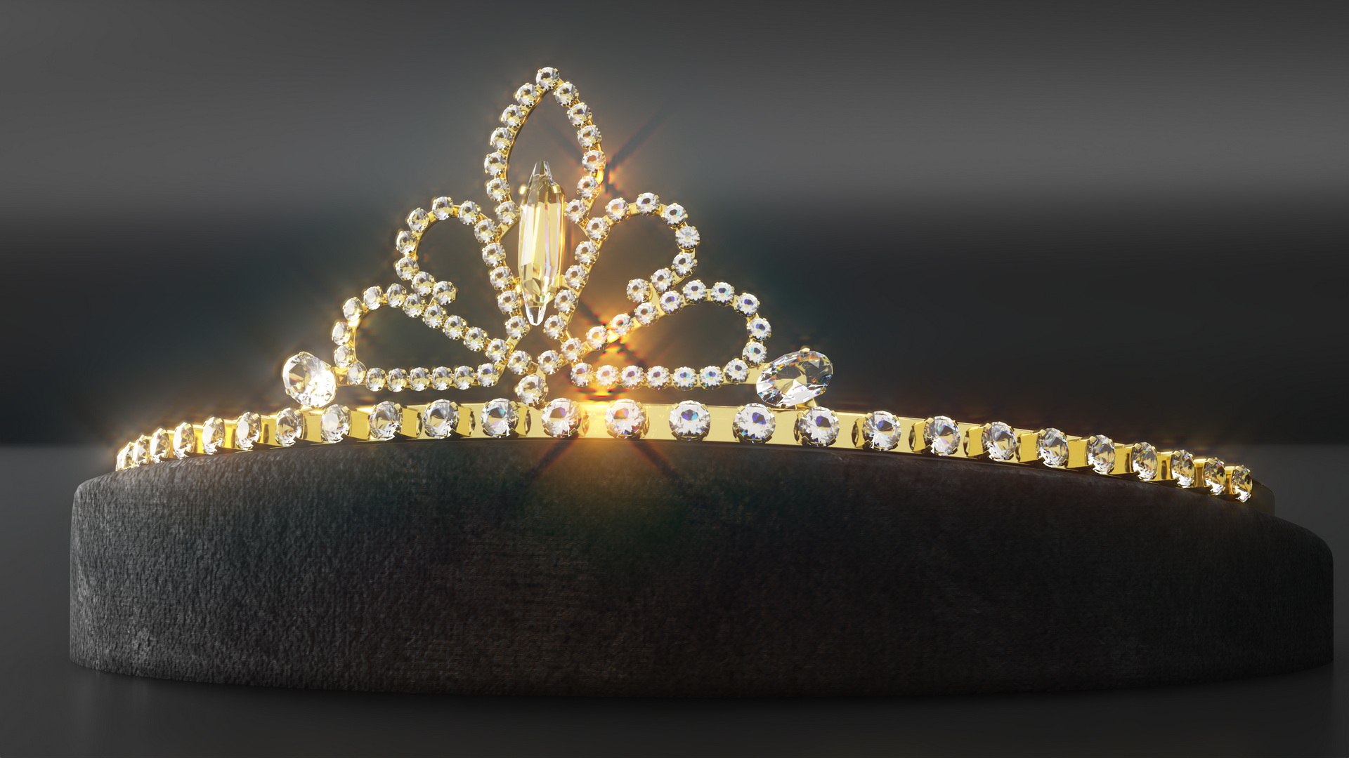 Wedding Tiara 3D Model - TurboSquid 2284574