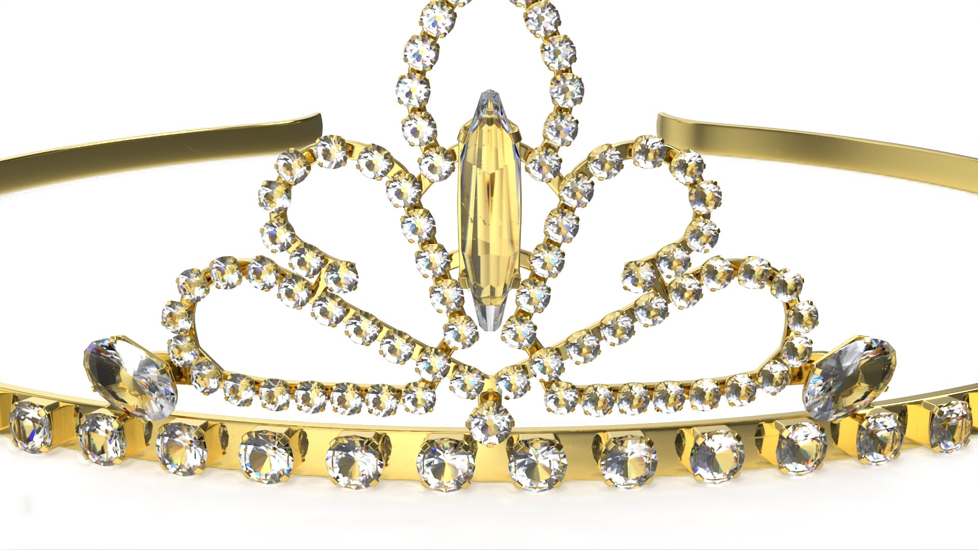 Wedding Tiara 3D Model - TurboSquid 2284574