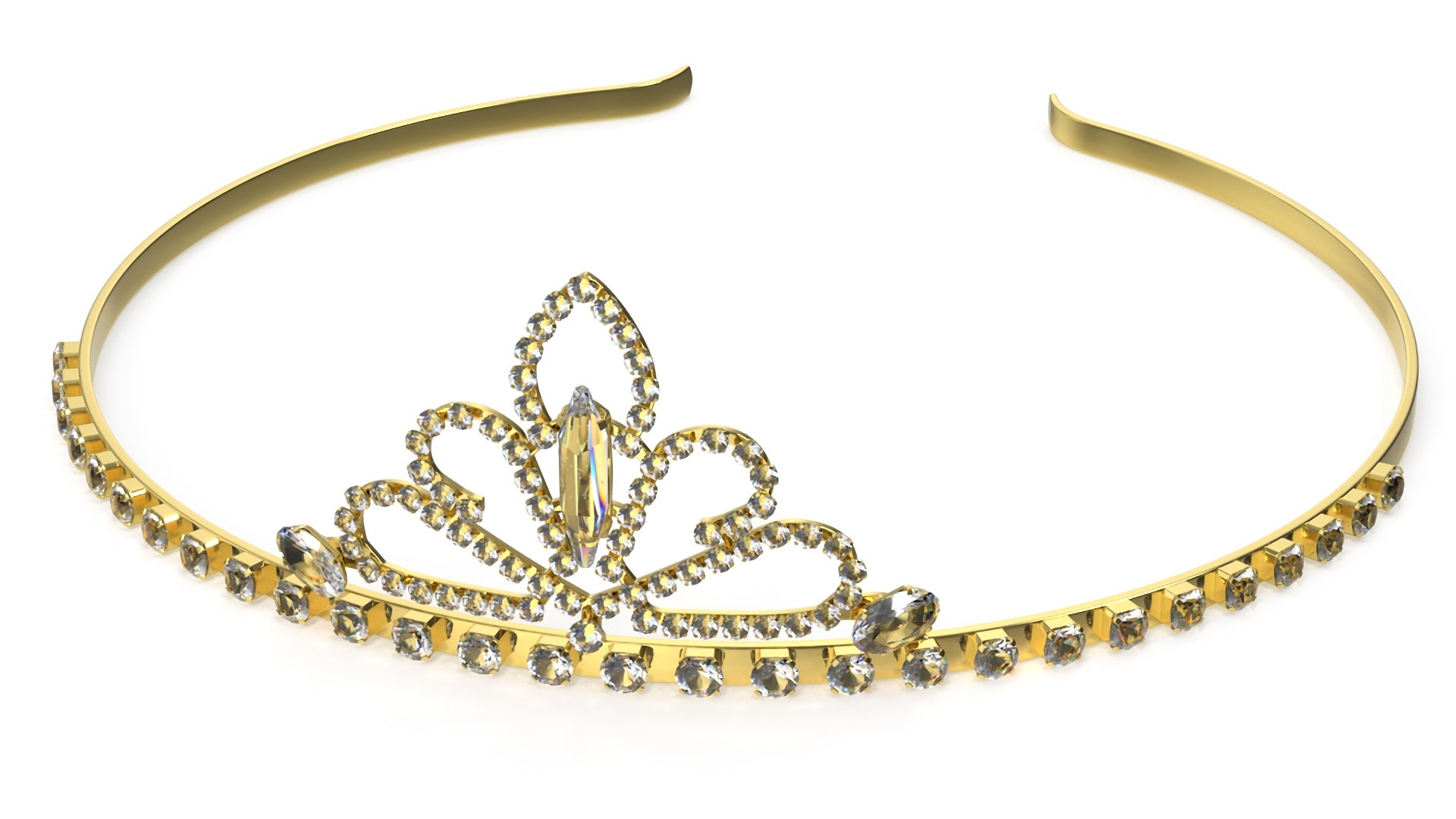 Wedding Tiara 3D Model - TurboSquid 2284574