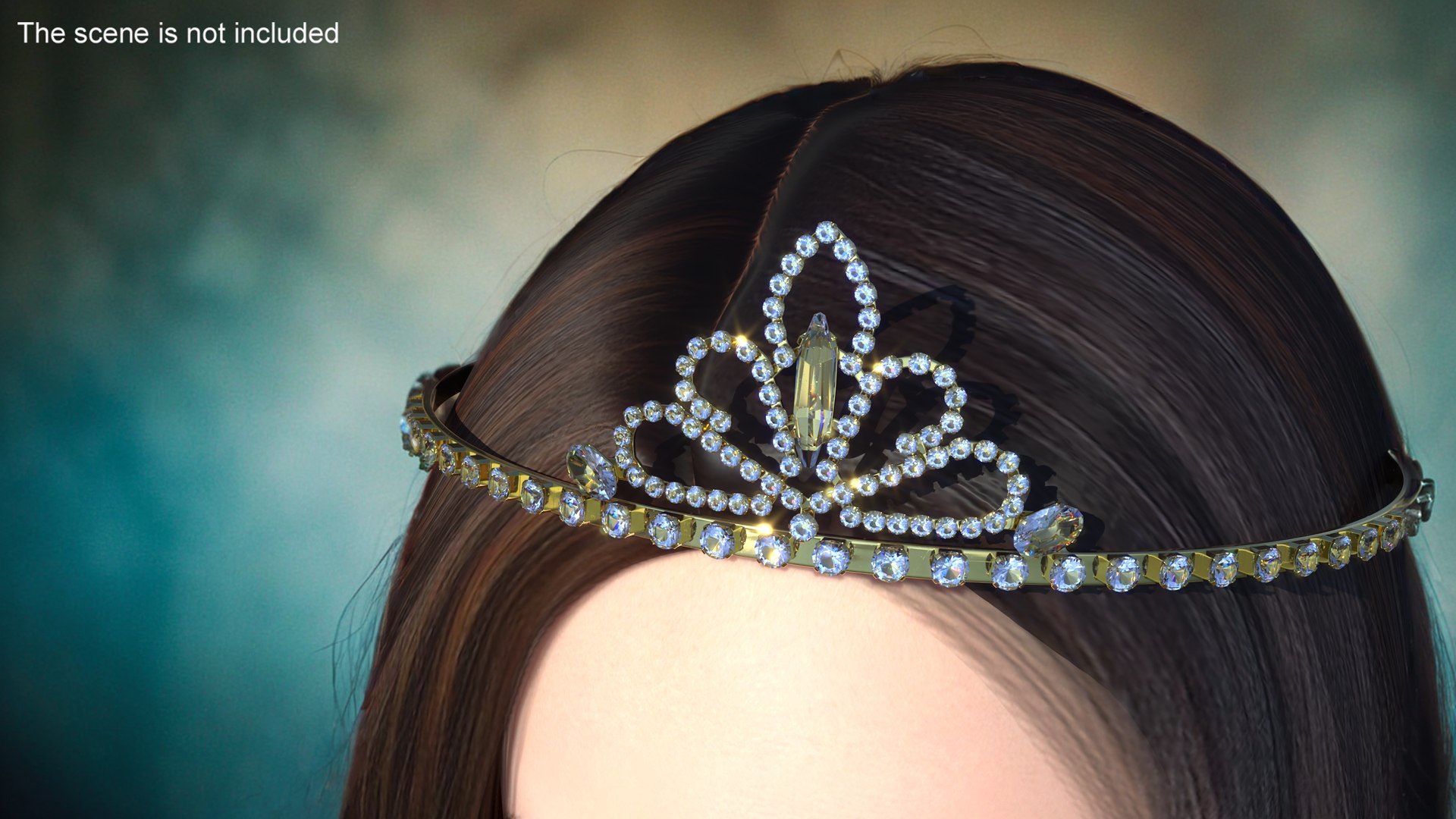 Wedding Tiara 3D Model - TurboSquid 2284574