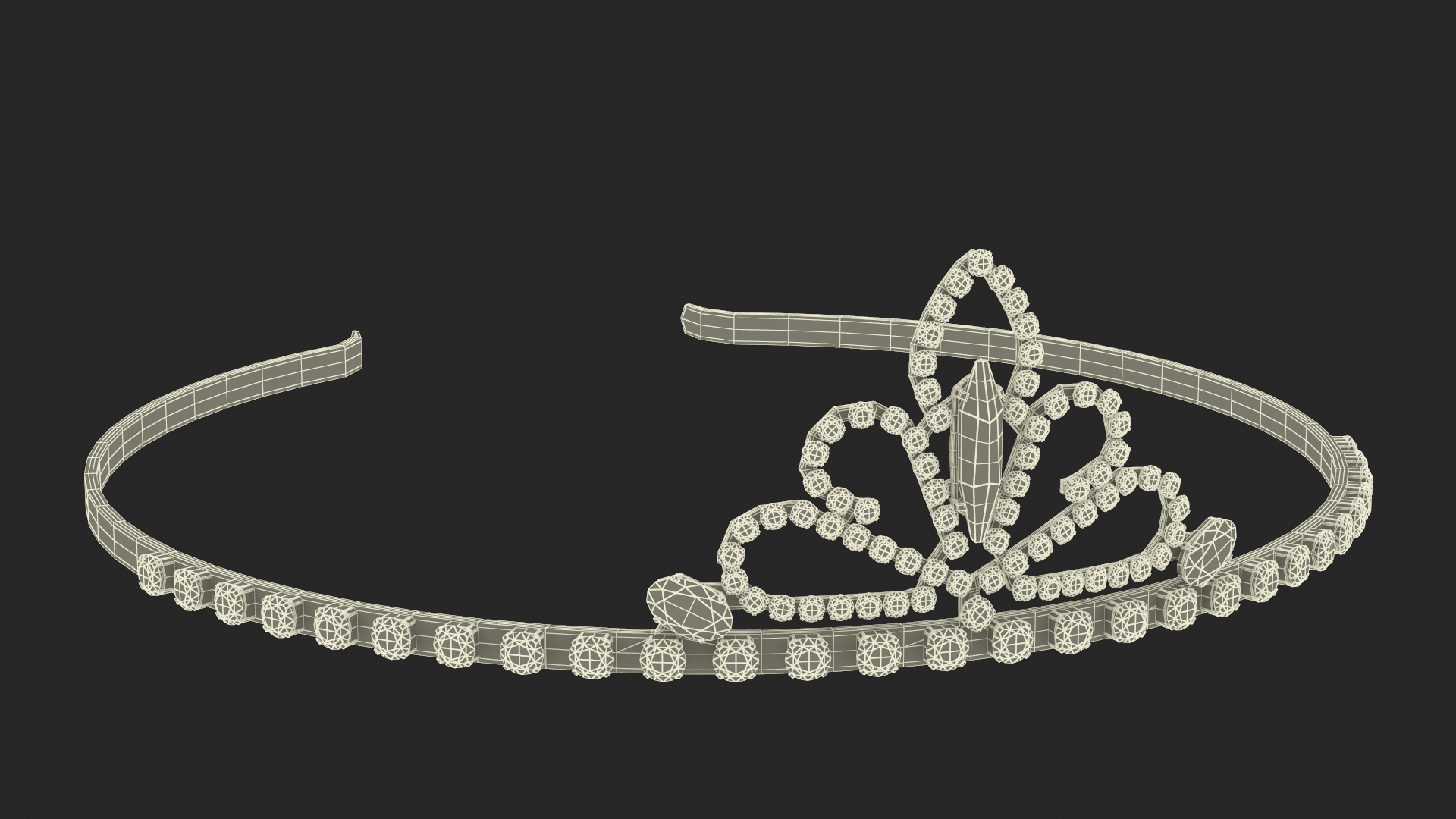 Wedding Tiara 3D Model - TurboSquid 2284574