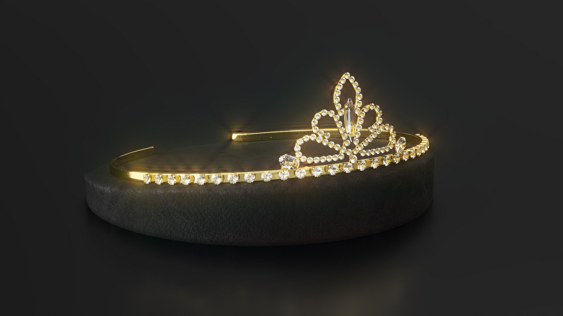 Wedding Tiara 3D Model - TurboSquid 2284574