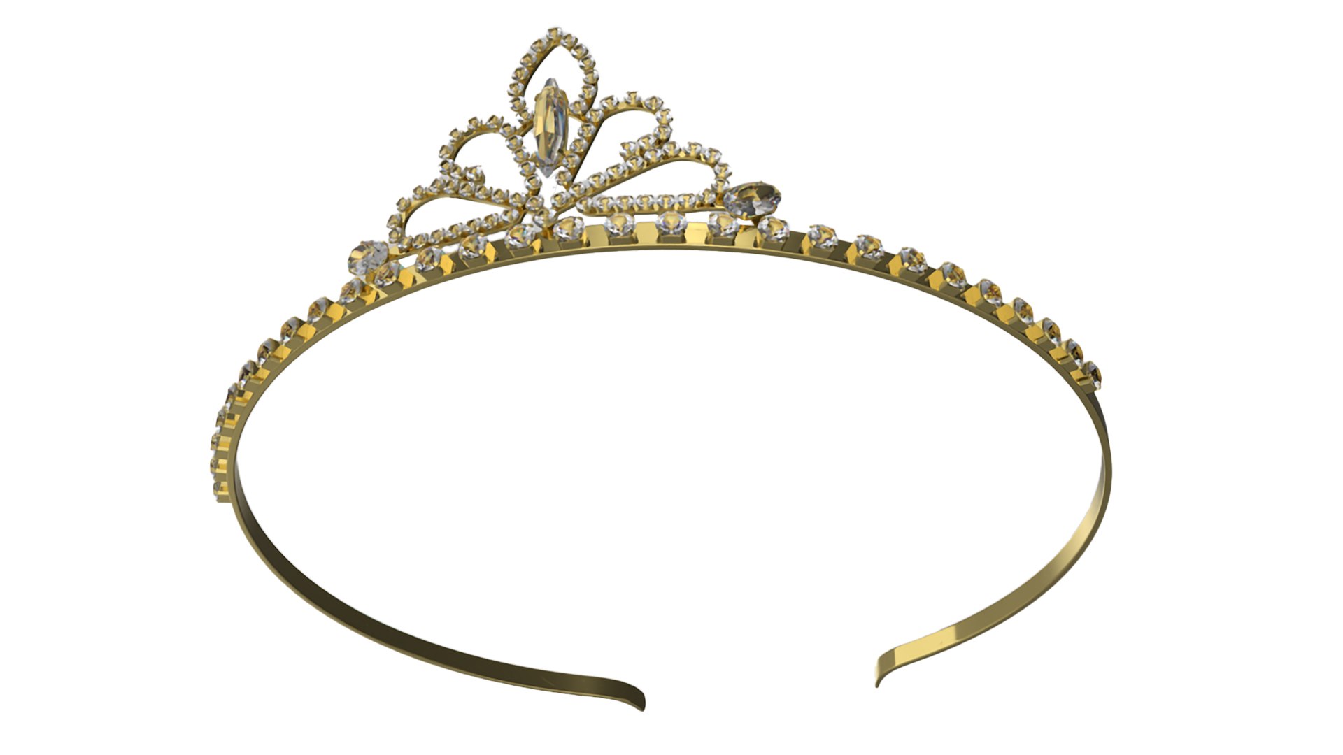 Wedding Tiara 3D Model - TurboSquid 2284574
