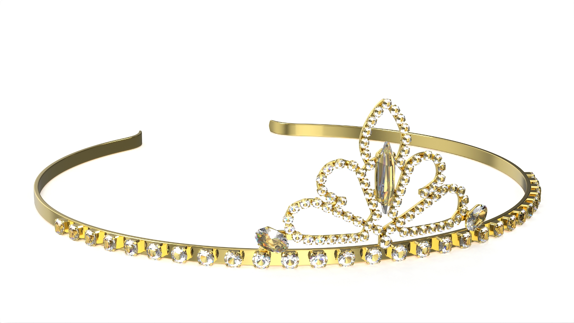 Wedding Tiara 3D Model - TurboSquid 2284574