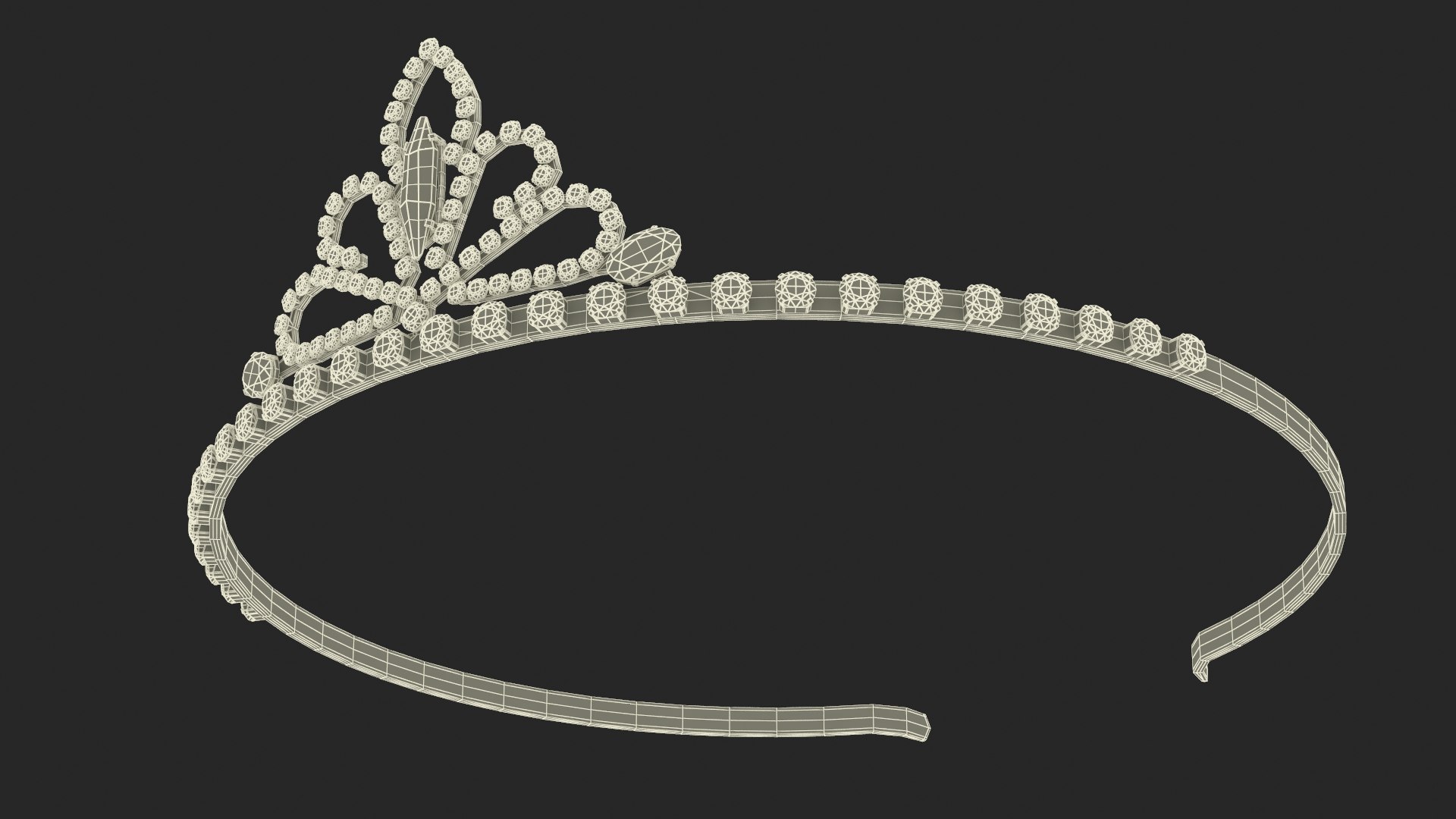 Wedding Tiara 3D Model - TurboSquid 2284574