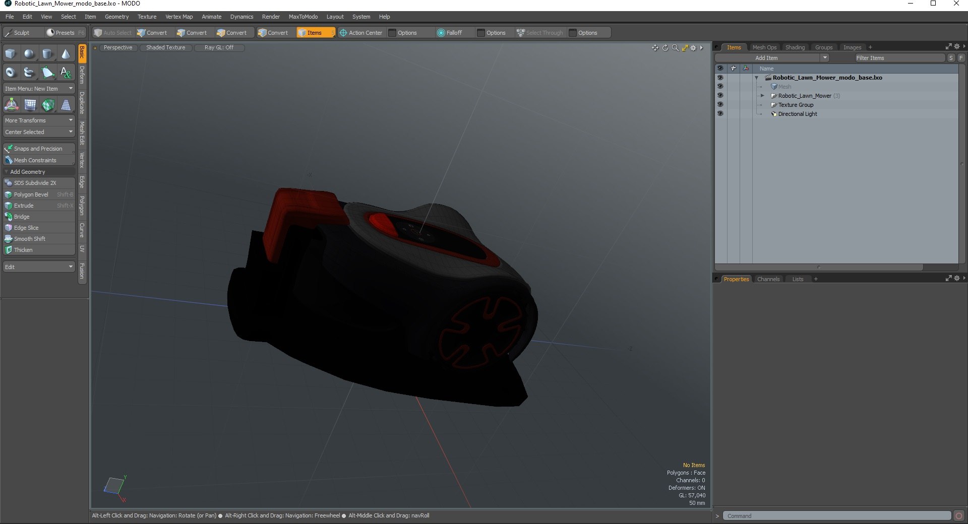 Robotic Lawn Mower Model - TurboSquid 2209645