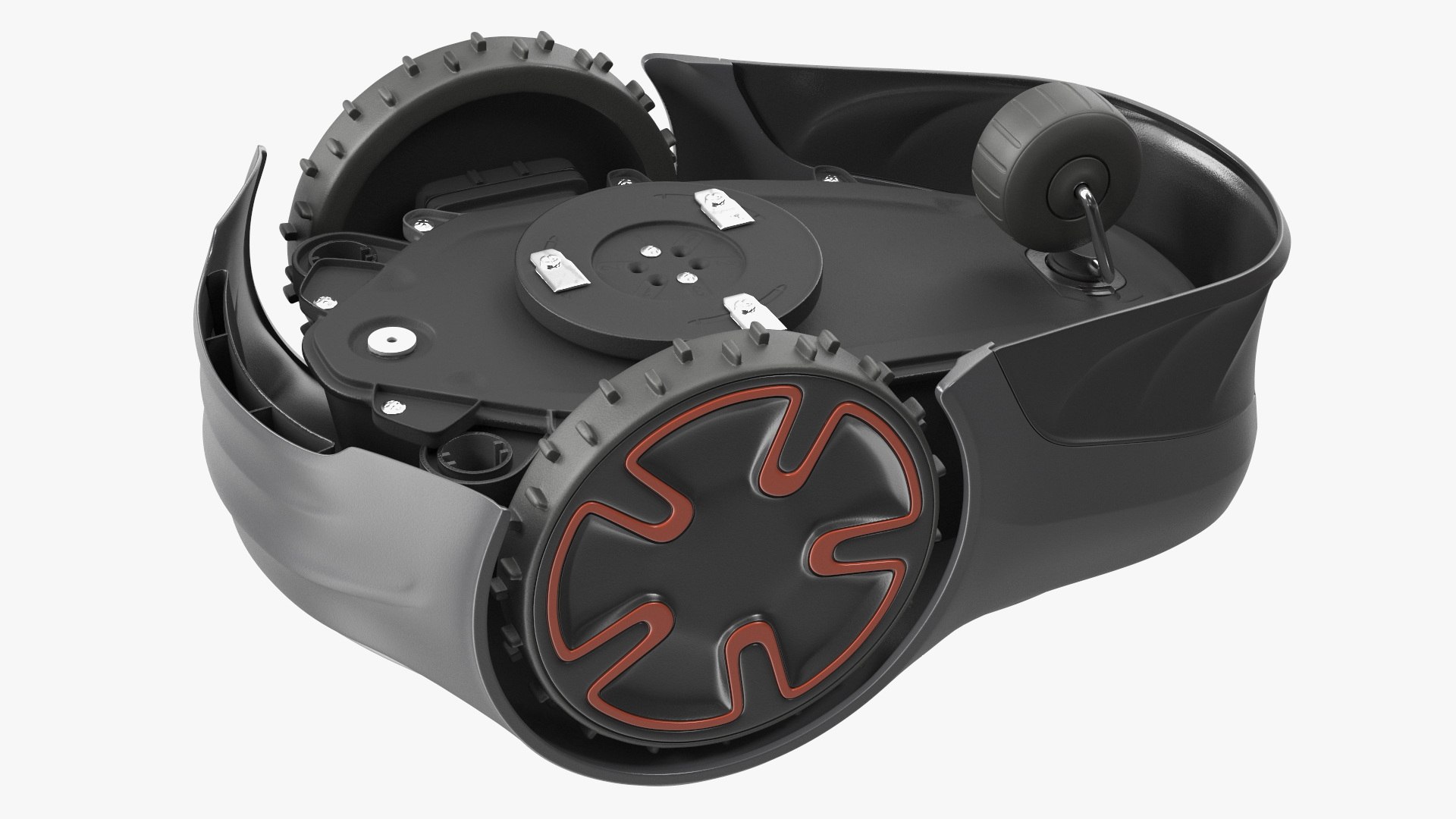 Robotic Lawn Mower Model - TurboSquid 2209645