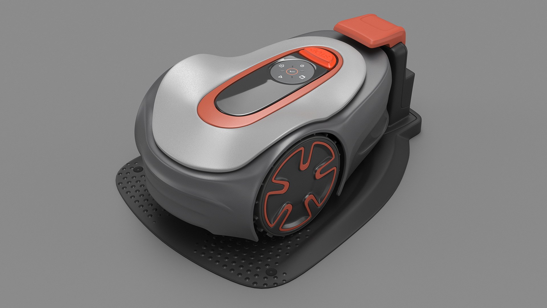 Robotic Lawn Mower Model - TurboSquid 2209645