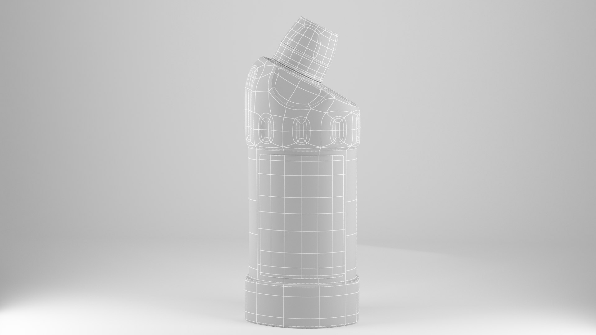 Toilet Cleaner Bottle Cleaning 3D Model - TurboSquid 1495049