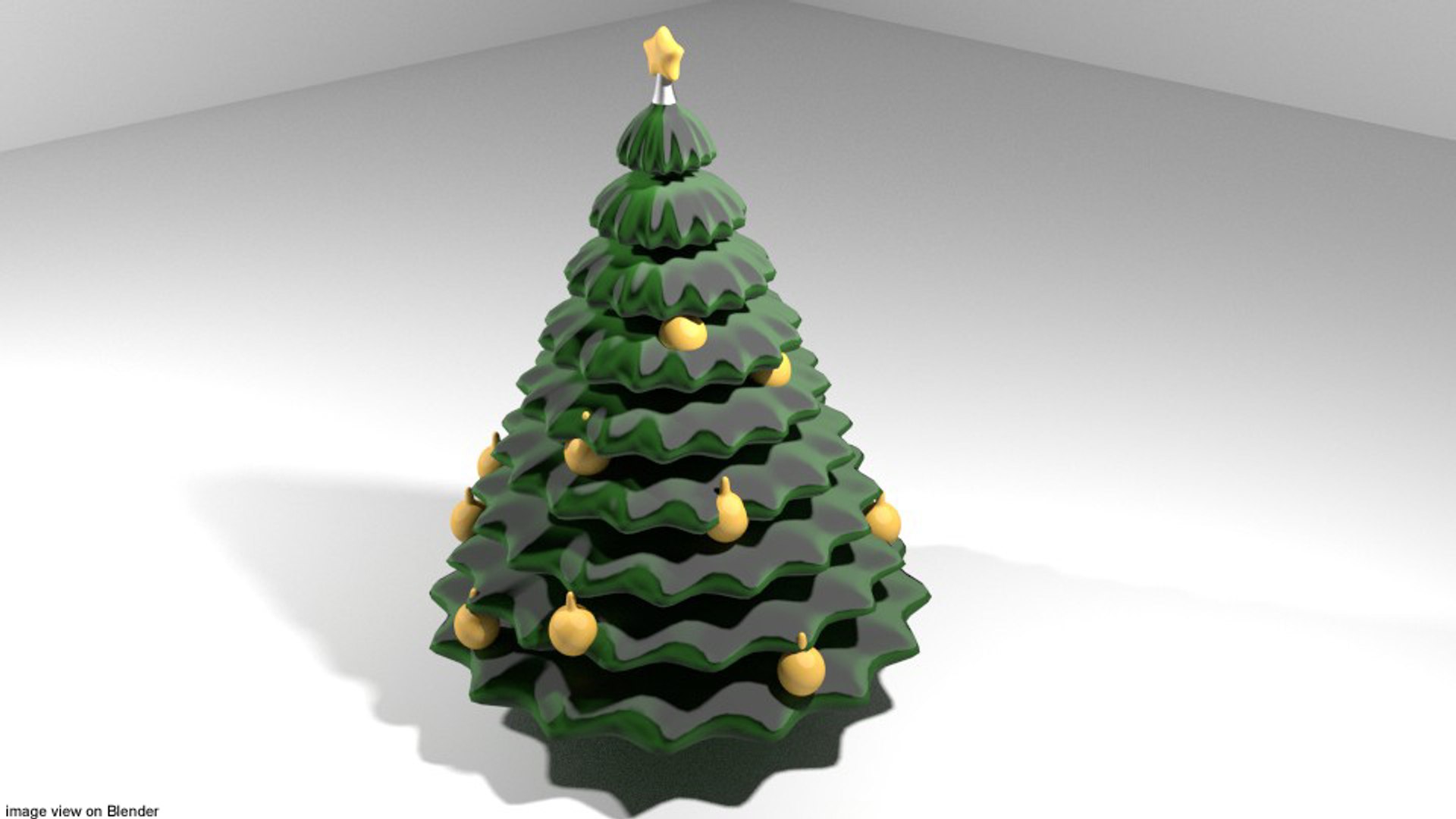 3D christmas tree model - TurboSquid 1214651
