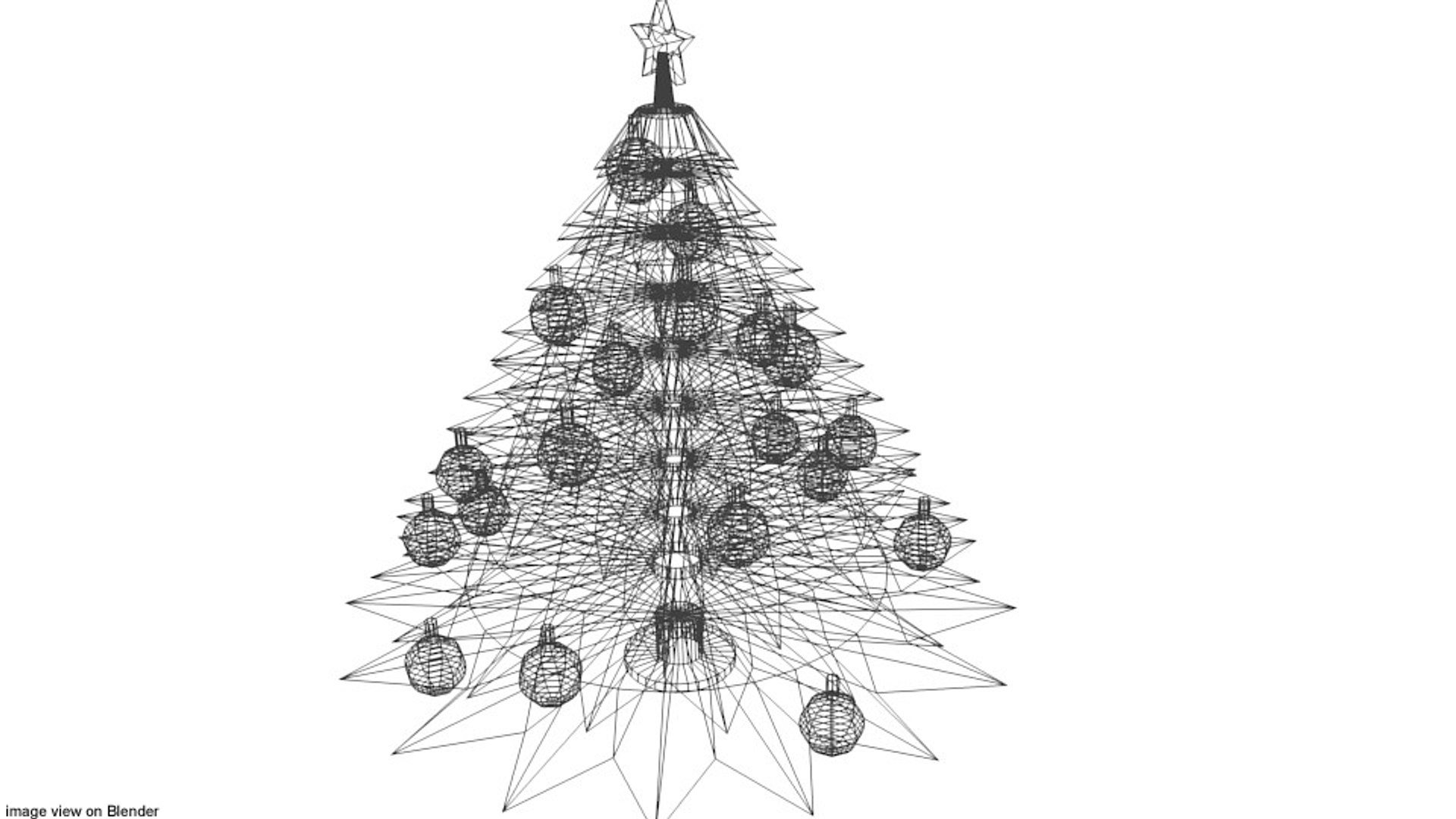 3D christmas tree model - TurboSquid 1214651