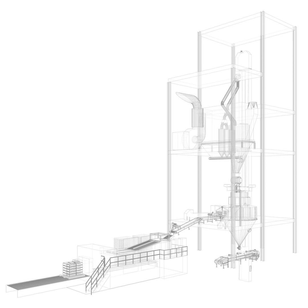 3D Silo Building 2 Model - TurboSquid 2160281
