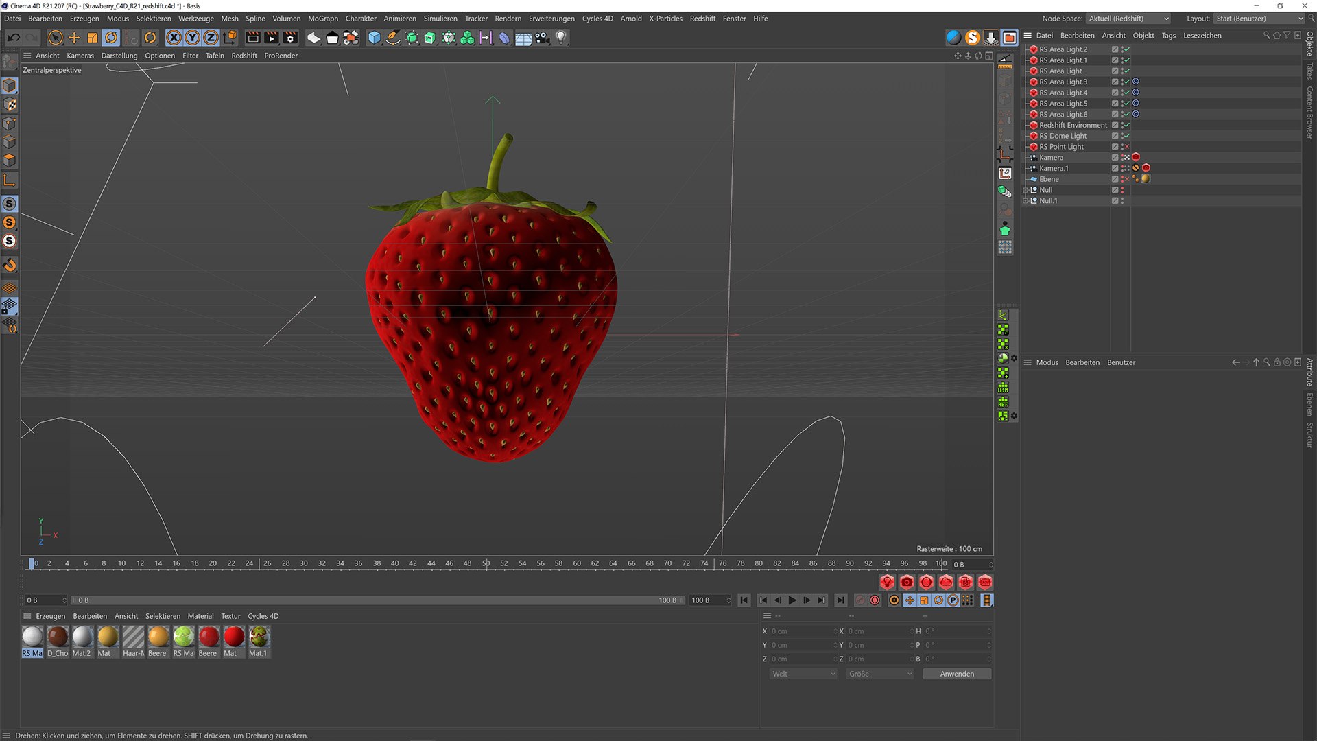 Strawberry 3D model - TurboSquid 1888952