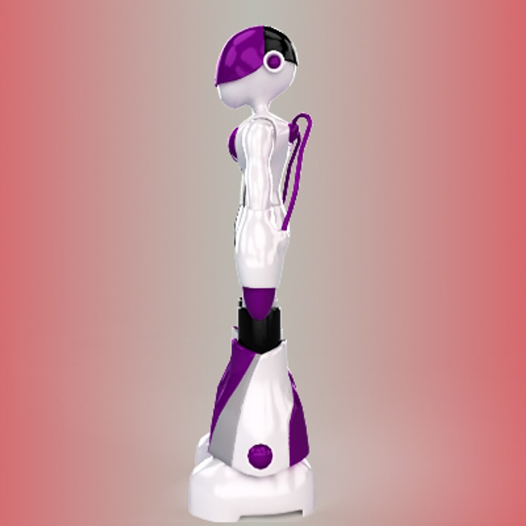 Toy Robot Ema 3d 3ds