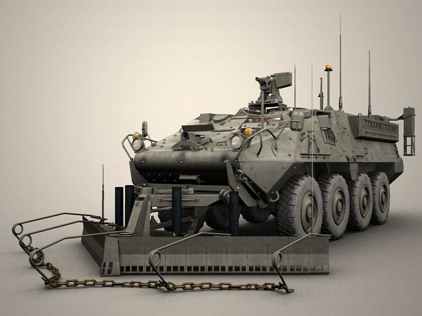 Stryker Esv 3d Model
