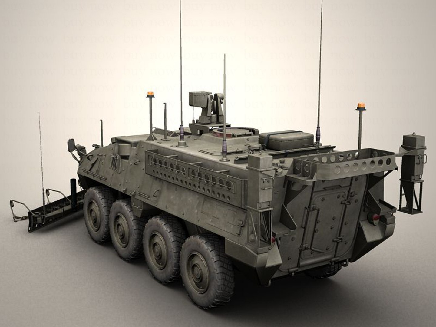 Stryker Esv 3d Model