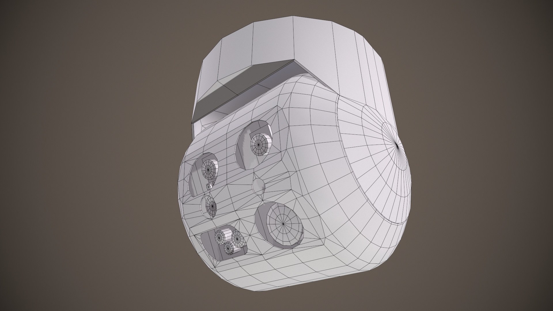 3D Helicopter Camera TOES 520 Model - TurboSquid 1946235