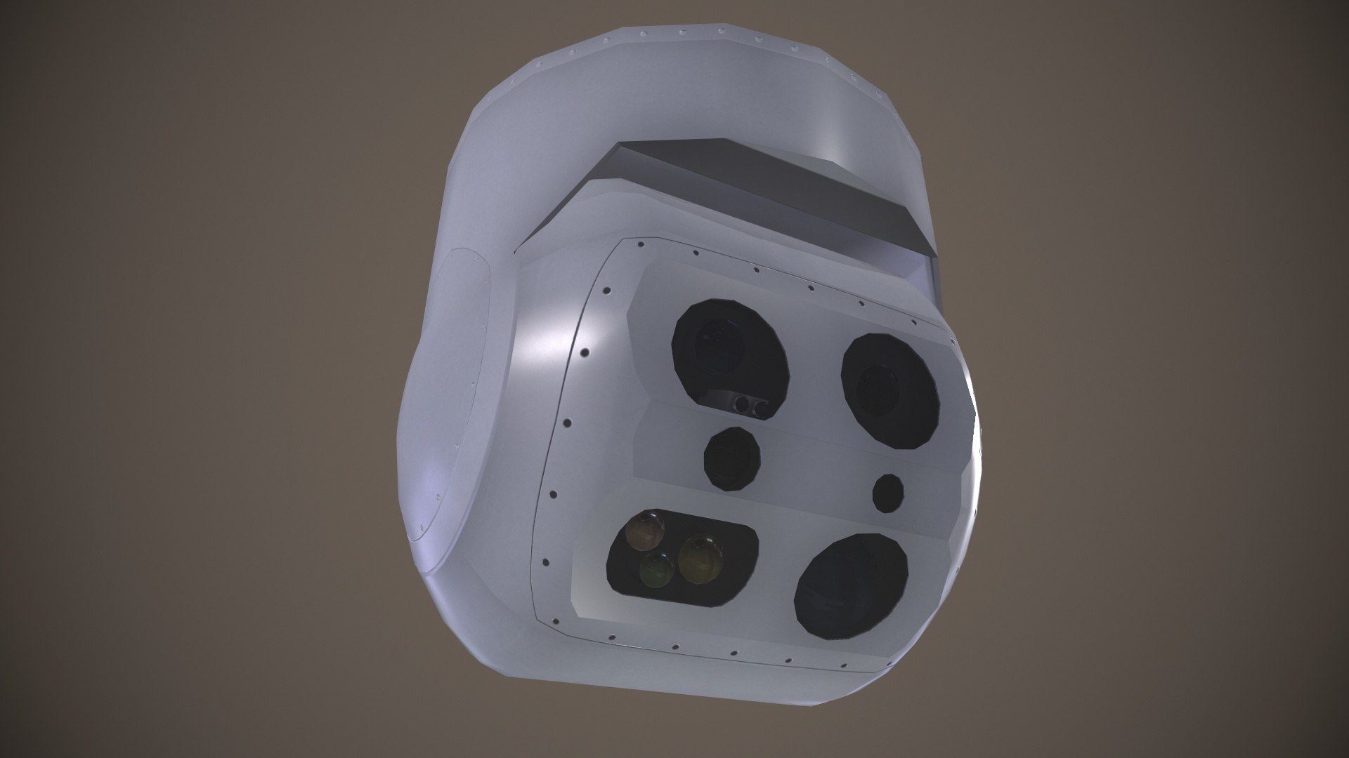 3D Helicopter Camera TOES 520 Model - TurboSquid 1946235