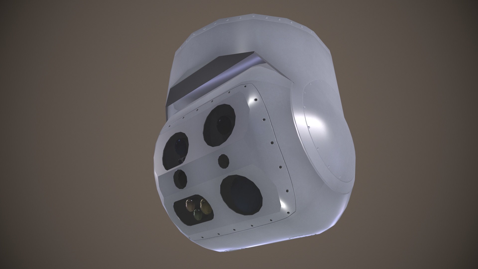 3D Helicopter Camera TOES 520 Model - TurboSquid 1946235