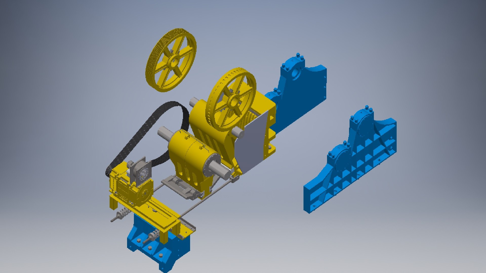 3D Rock Crusher Equipment Model - TurboSquid 2037650