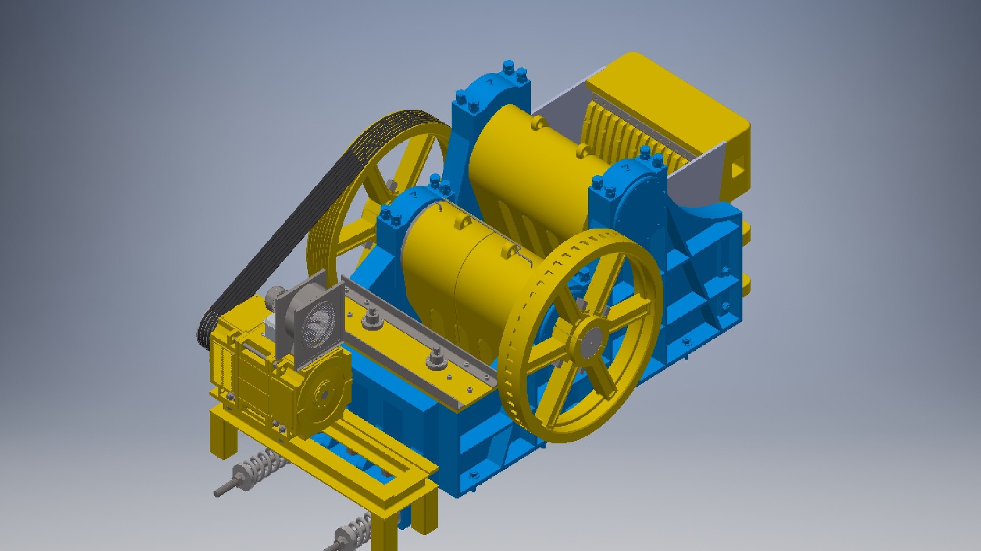 3D Rock Crusher Equipment Model - TurboSquid 2037650