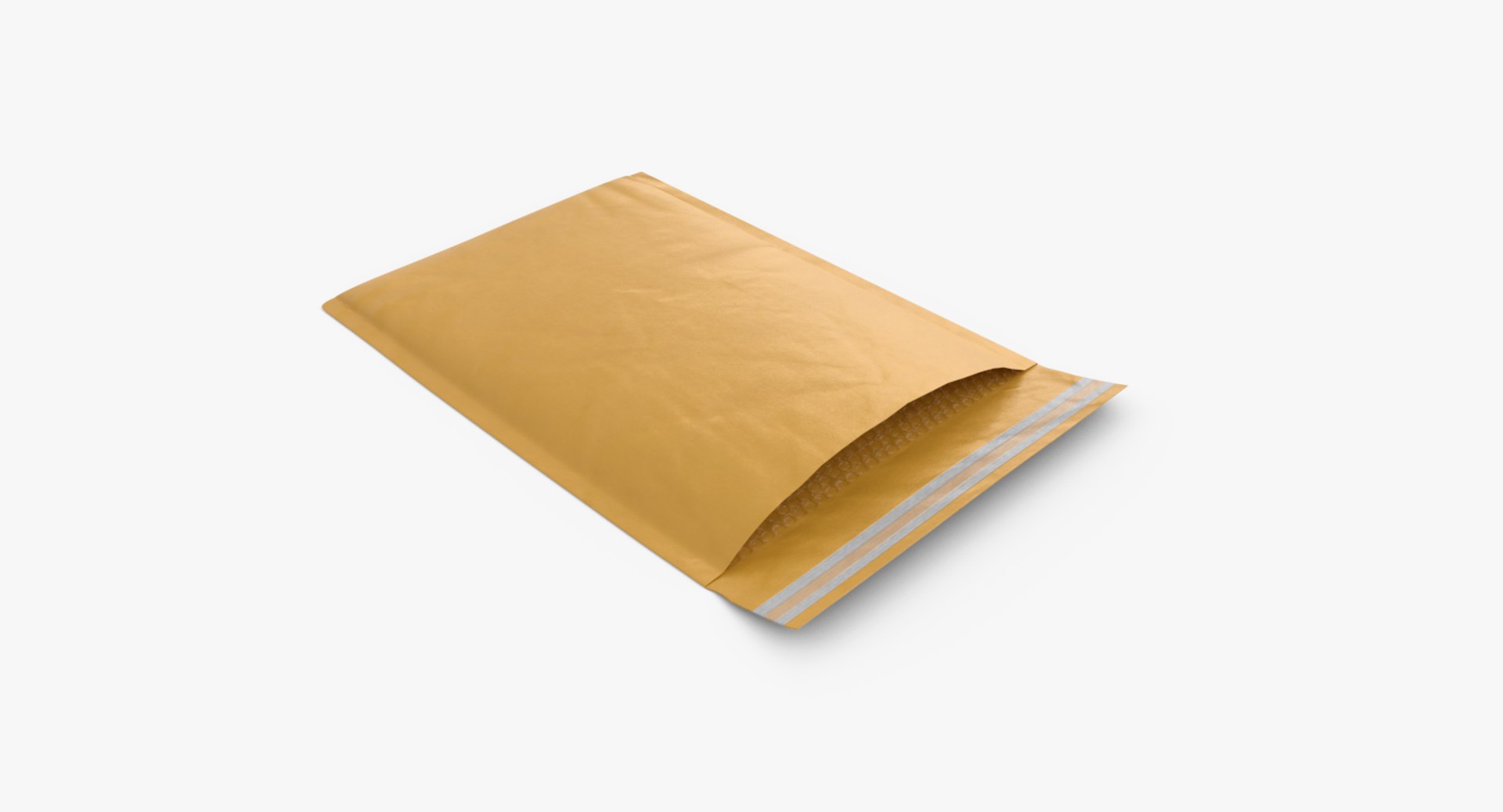 Yellow Bubble Envelope 3D Model - TurboSquid 1309776