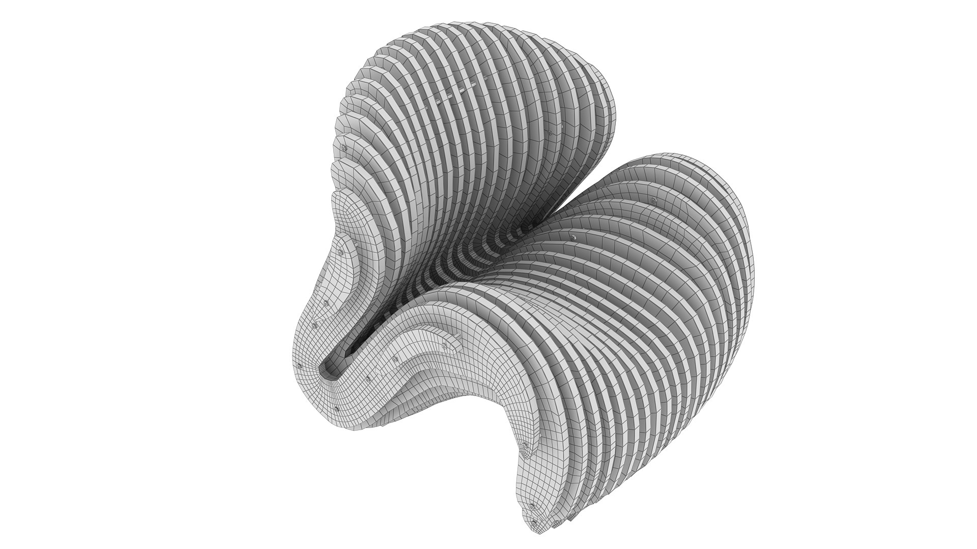 3D Parametric Chair 05 - TurboSquid 2084719