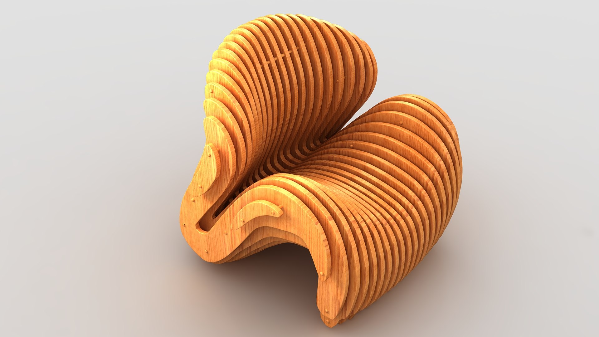 3D Parametric Chair 05 - TurboSquid 2084719