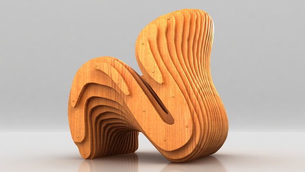 modelo 3d Parametric Chair 05 - TurboSquid 2084719