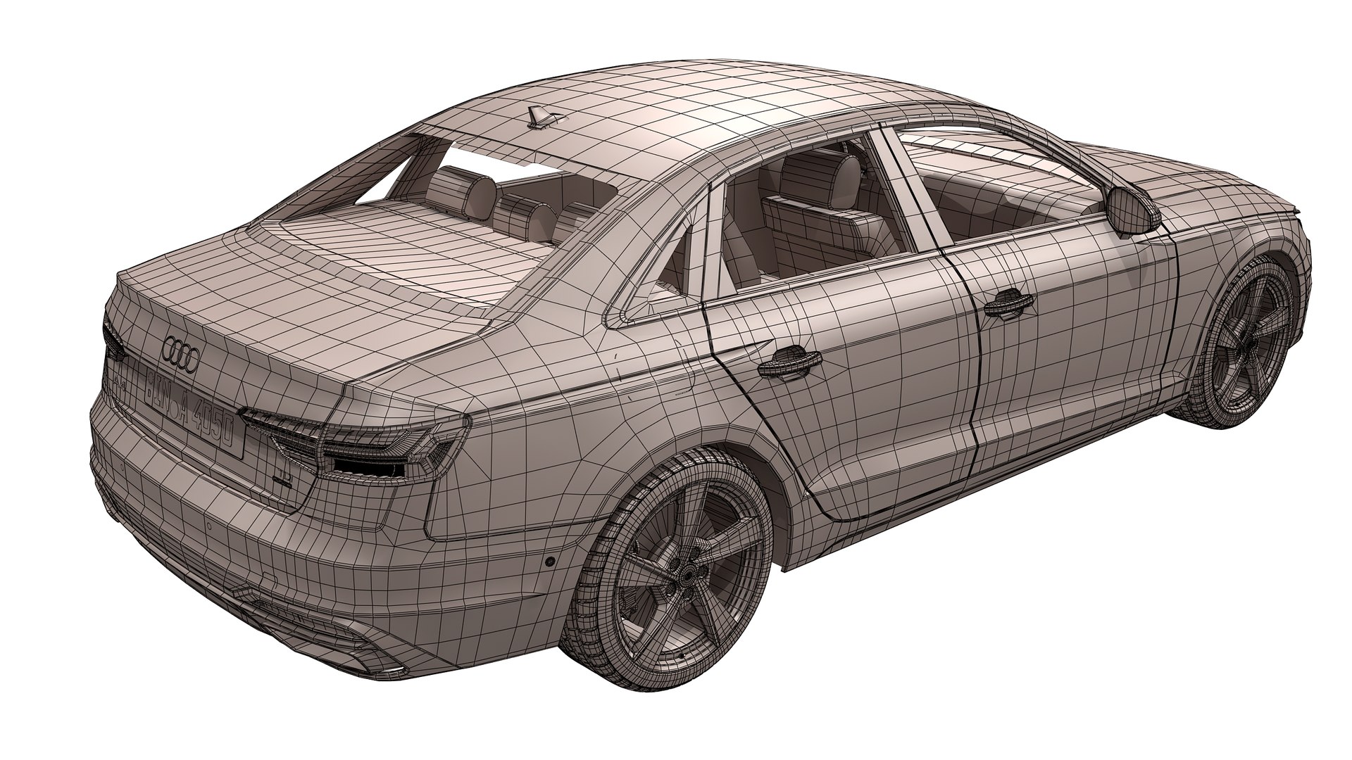 Audi Car 3D - TurboSquid 1466527