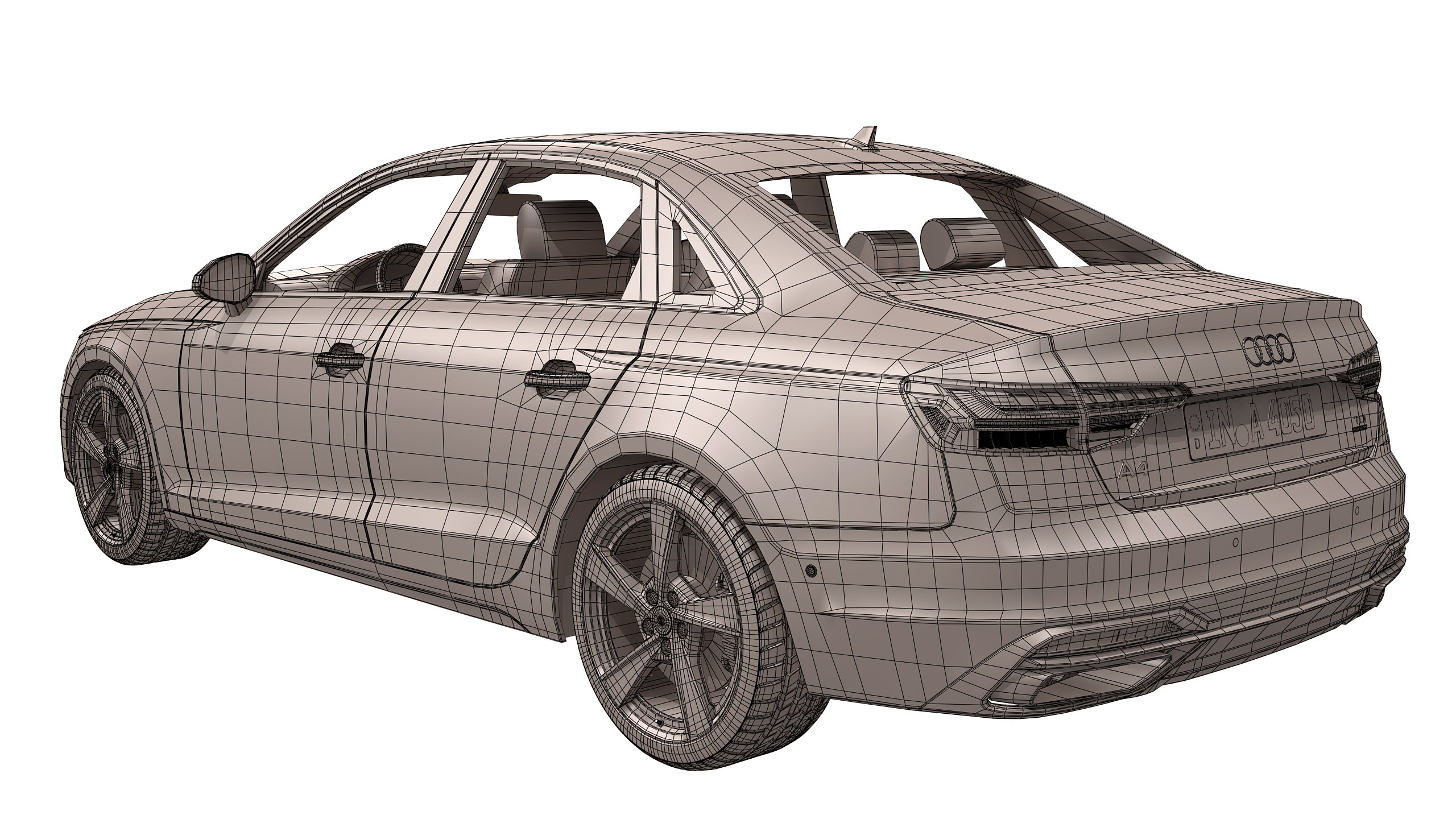 Audi car 3D - TurboSquid 1466527
