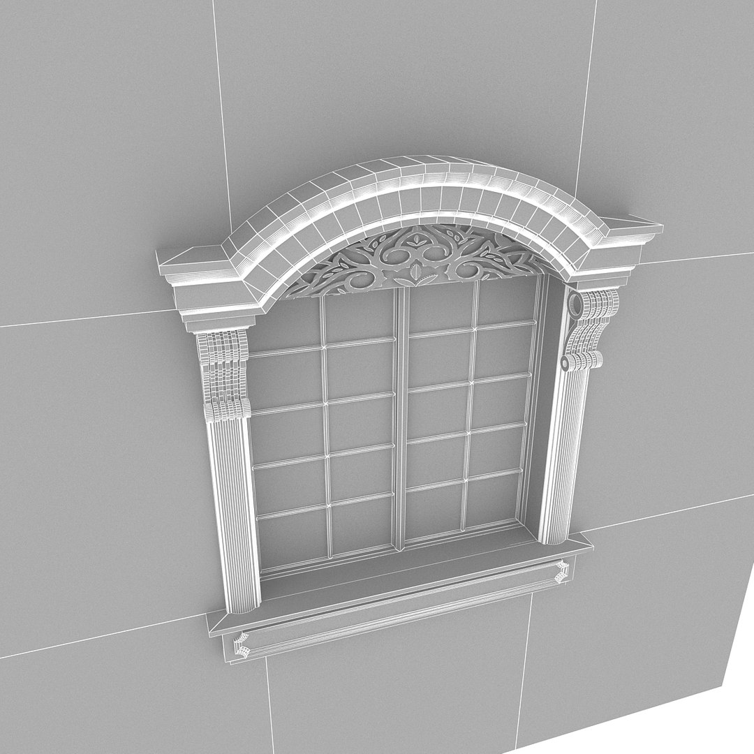 Window Frame 3D Model - TurboSquid 1446280