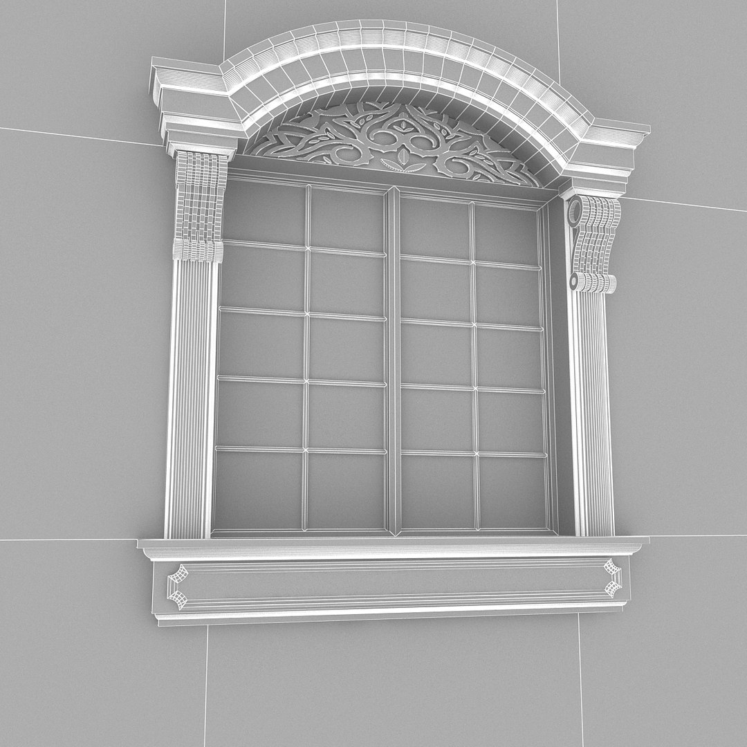 Window Frame 3D Model - TurboSquid 1446280