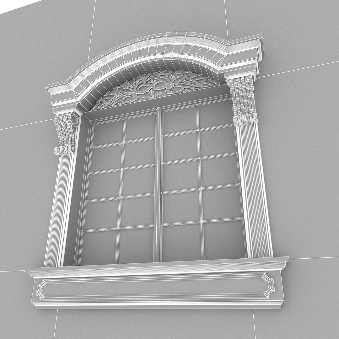 Window Frame 3D Model - TurboSquid 1446280