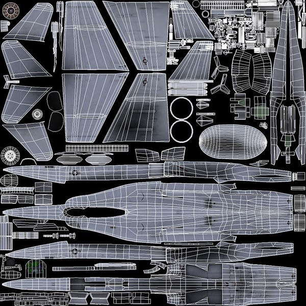 f a-18 fighter jet 3d max