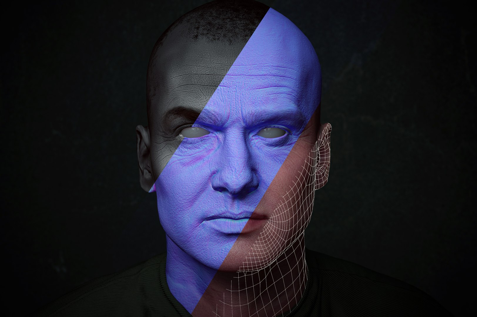 3D animation ready face 8k - TurboSquid 1423693