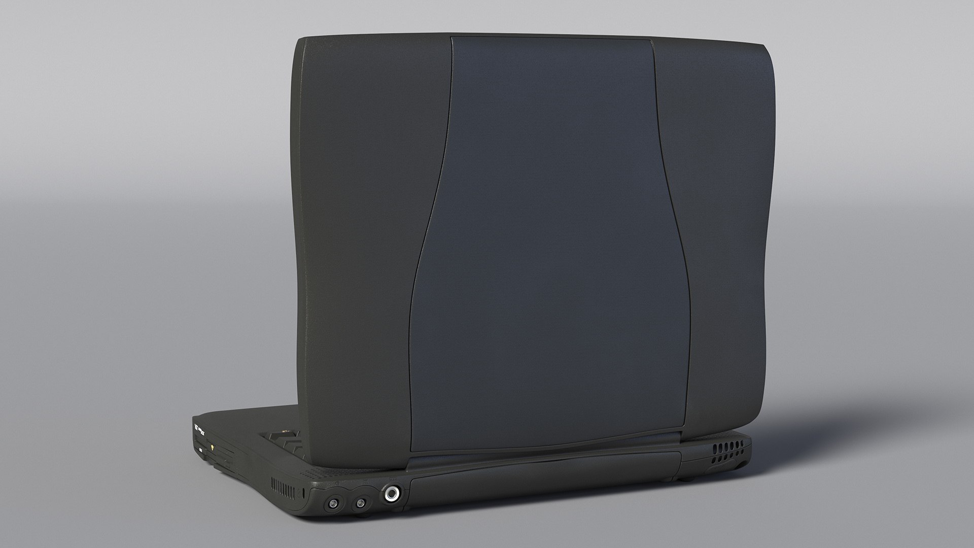 3D Vintage Laptop Computer - TurboSquid 2270541