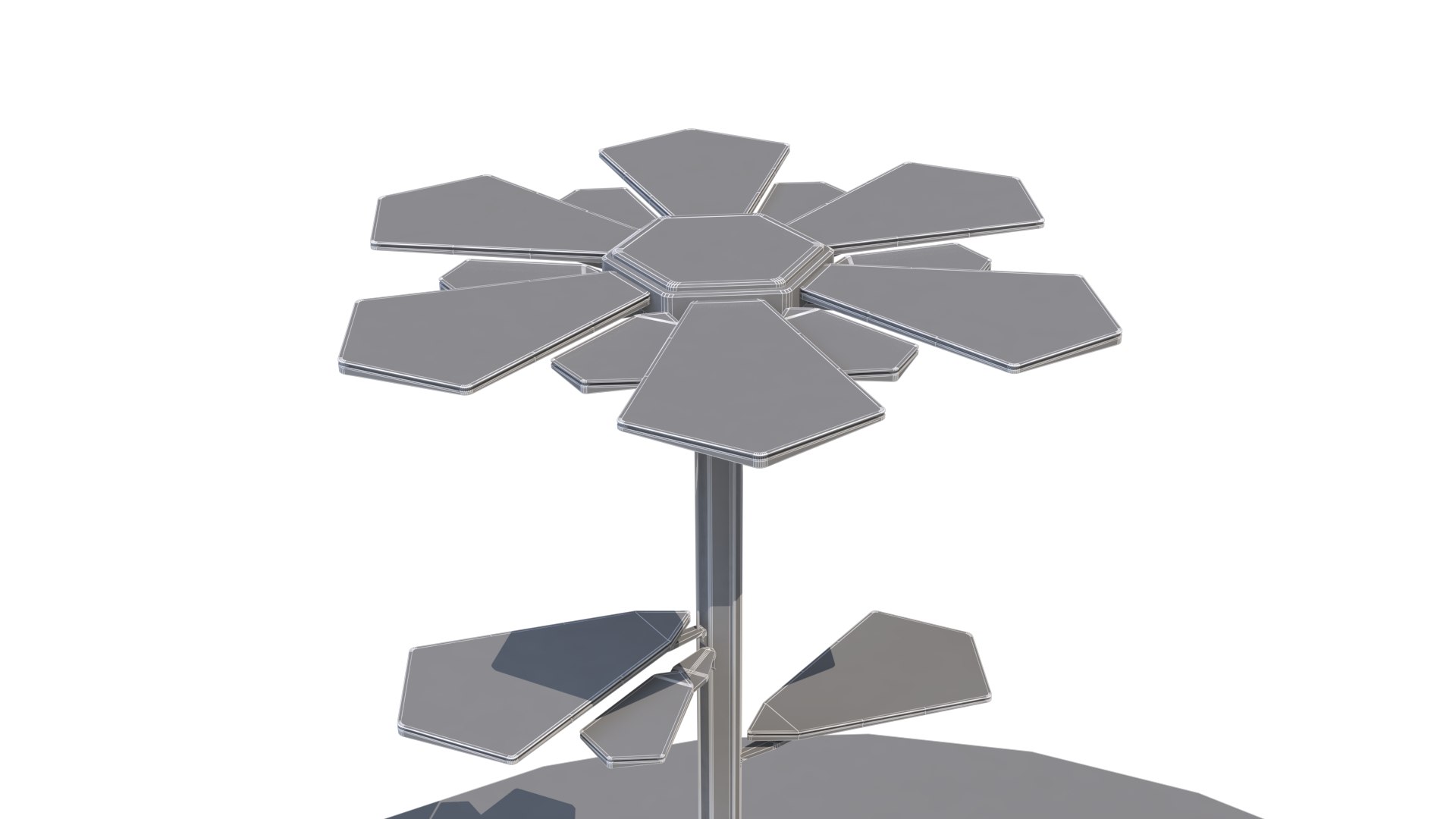 3D Solar Street Light Model - TurboSquid 1969455