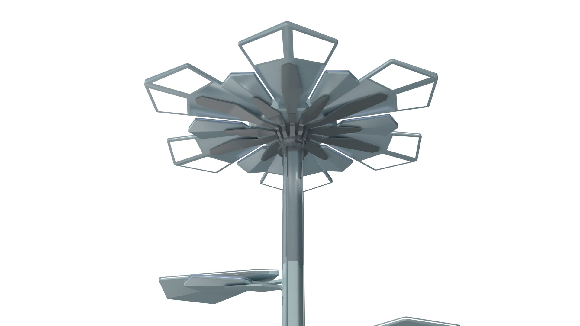 3D Solar Street Light Model - TurboSquid 1969455