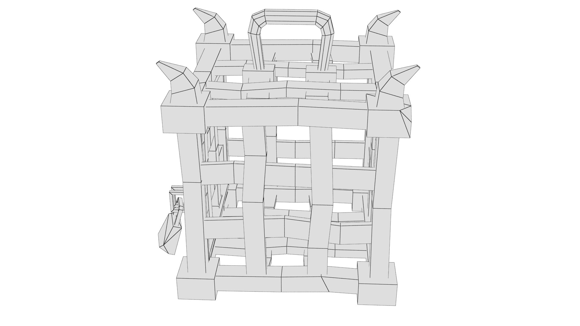 3D Stylized Cage Model - TurboSquid 1485175