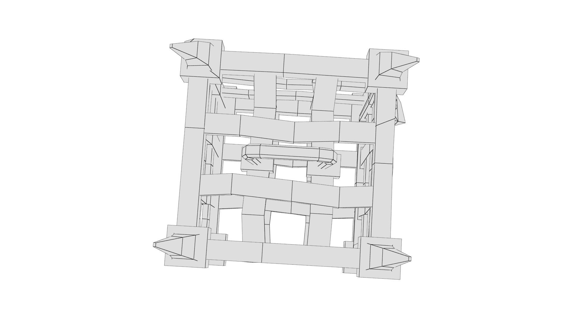3D Stylized Cage Model - TurboSquid 1485175