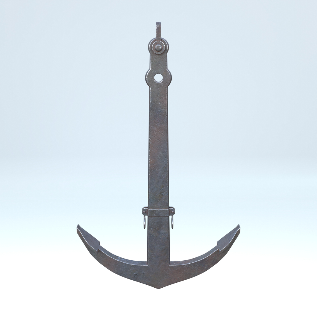 3D Anchor Without Stock - TurboSquid 2400215