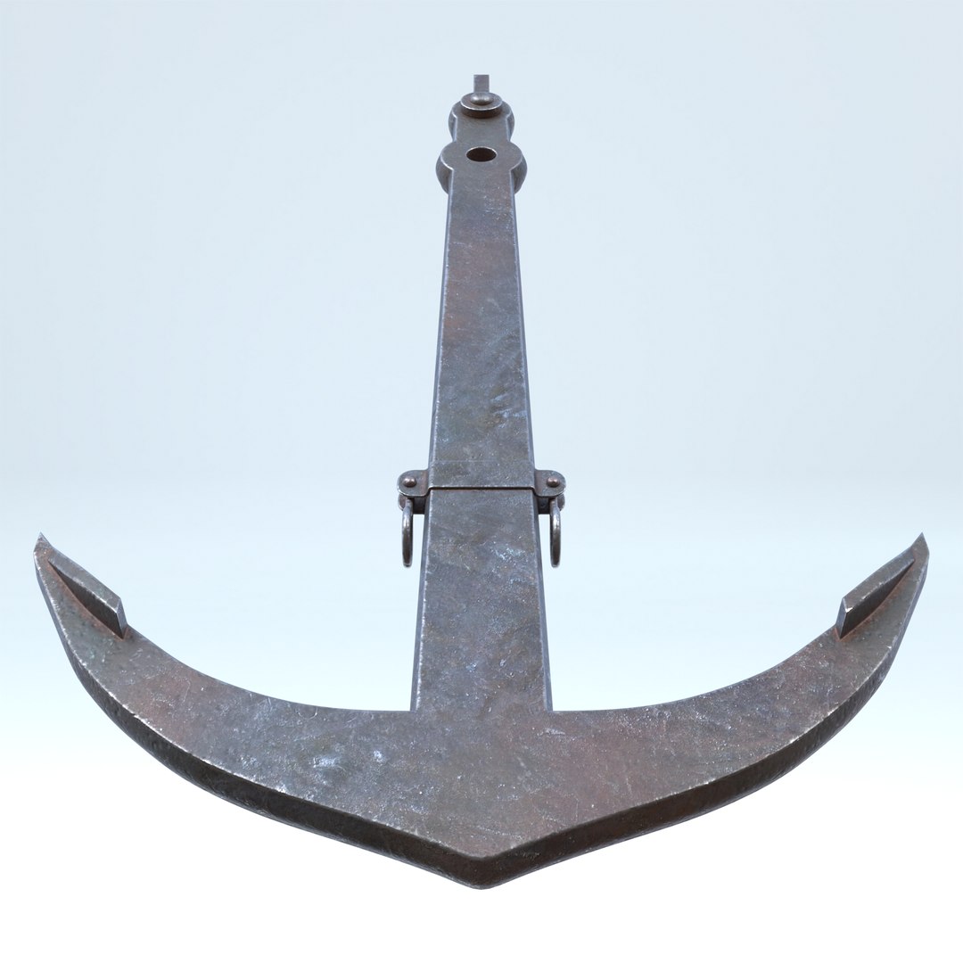 3D Anchor Without Stock - TurboSquid 2400215