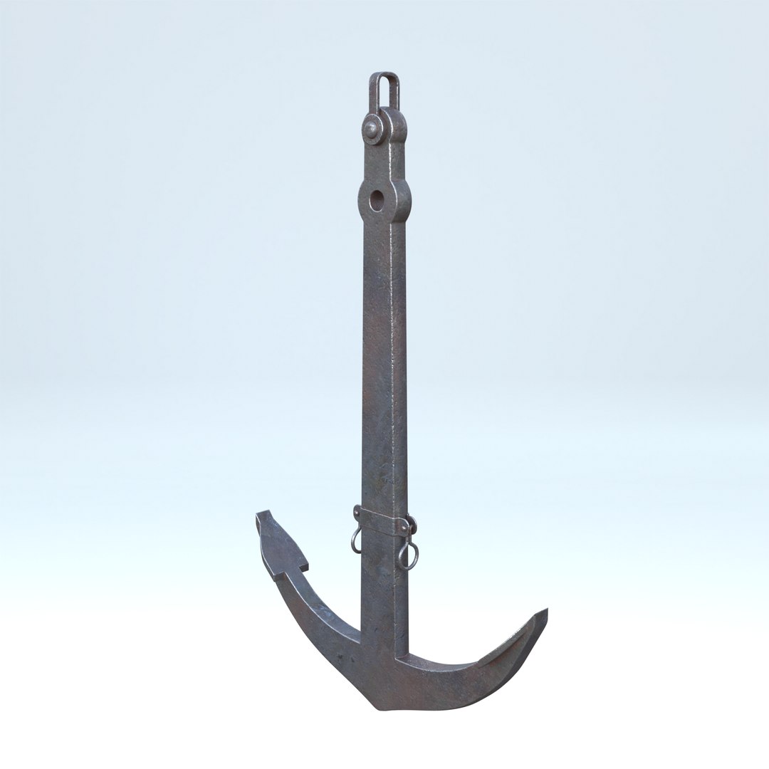 3D Anchor Without Stock - TurboSquid 2400215