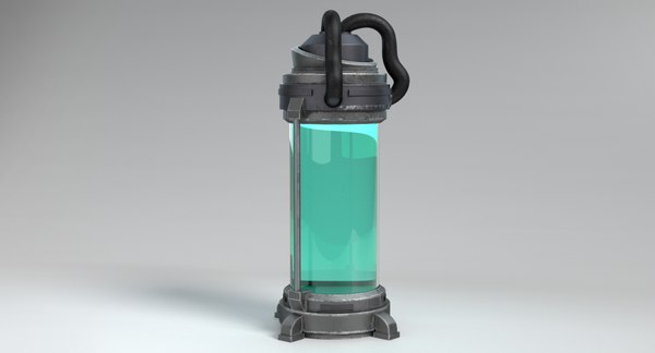 sci-fi specimen container 3d model
