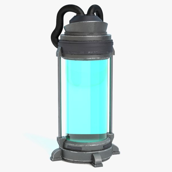 sci-fi specimen container 3d model