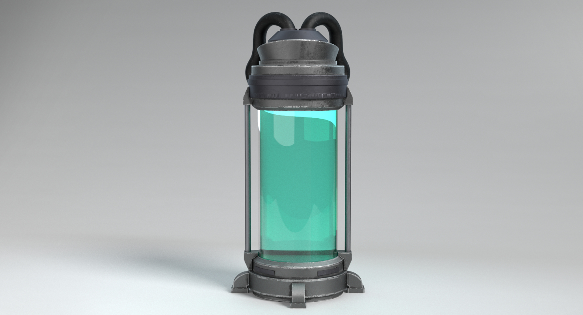 sci-fi specimen container 3d model