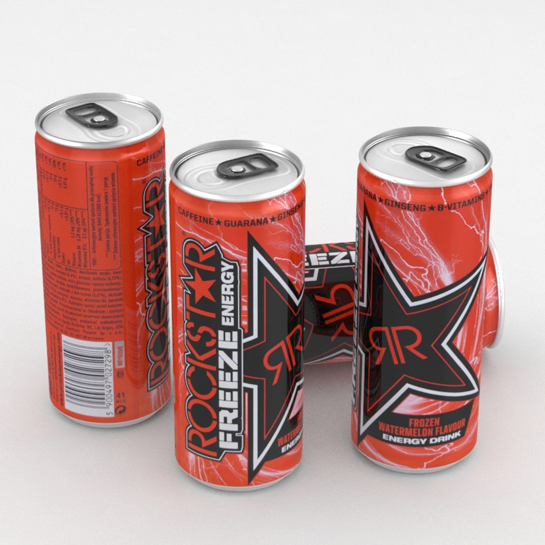 3D Model Beverage Drink Energy - TurboSquid 1215793