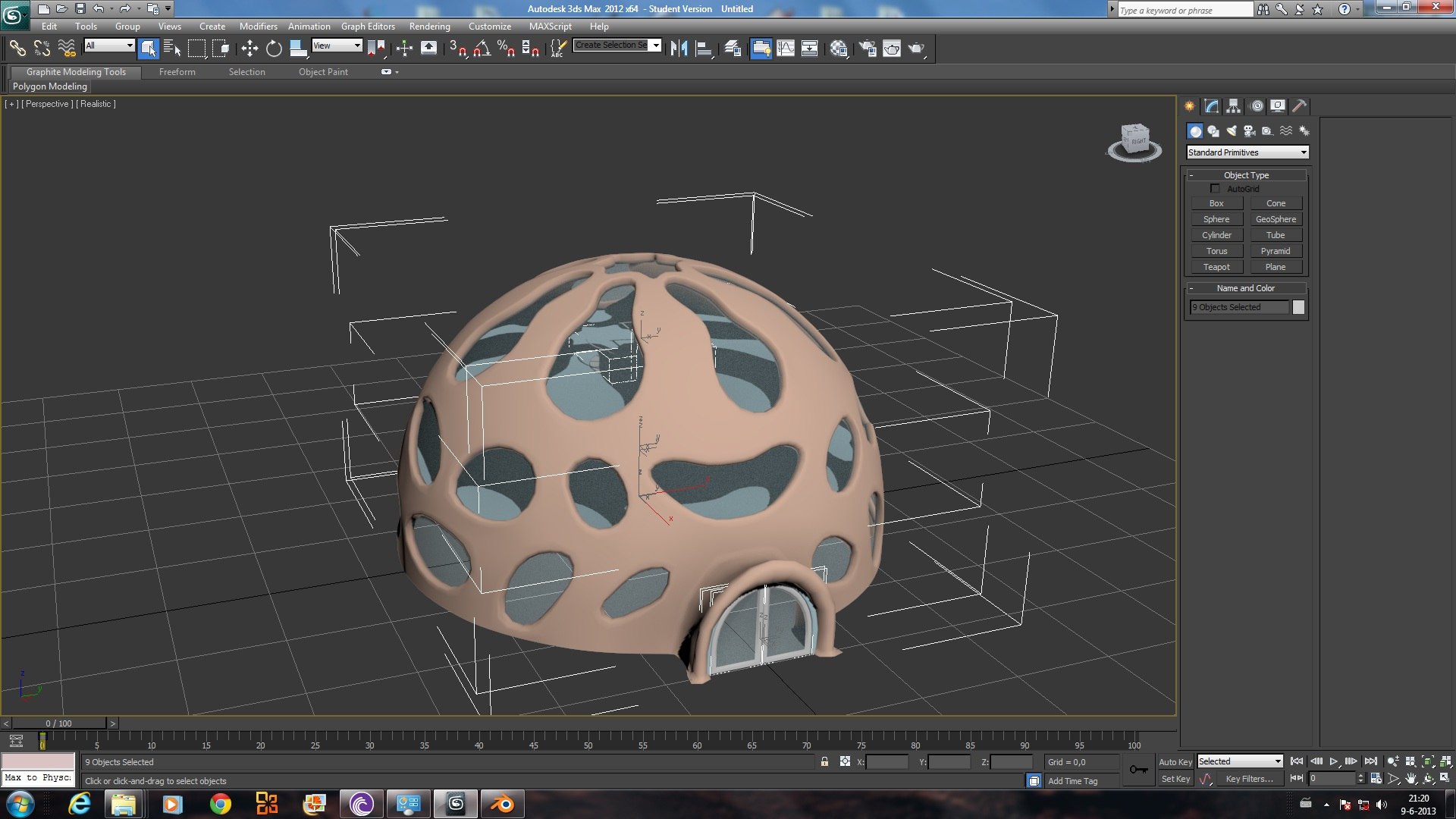 iglo house interior obj