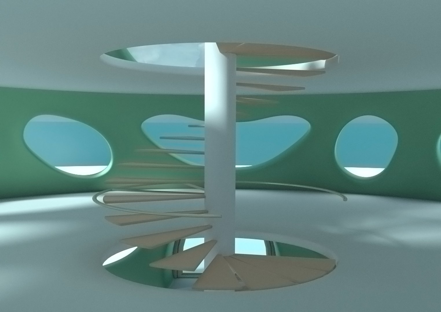 iglo house interior obj